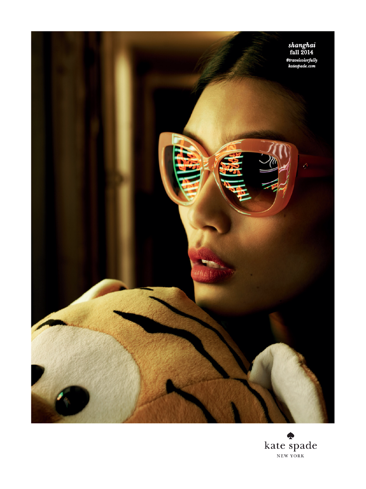 AD CAMPAIGN: Ming Xi for Kate Spade, Fall/Winter 2014 | Actress Models