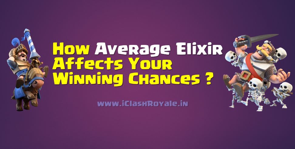 How Average Elixir Cost Affects Your Winning Chance in Clash Royale ...