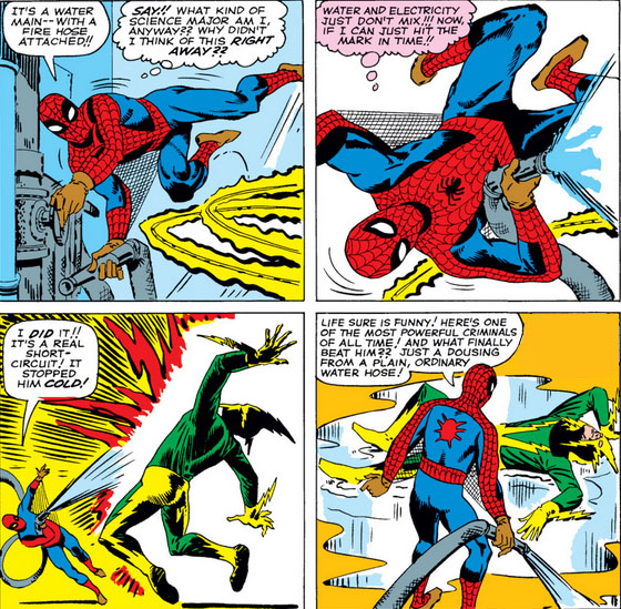 The Peerless Power of Comics!: The Defeat of Spider-Man!