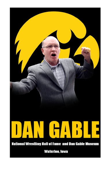 The Poetry of Sight: Dan Gable Poster | Abby Bachman