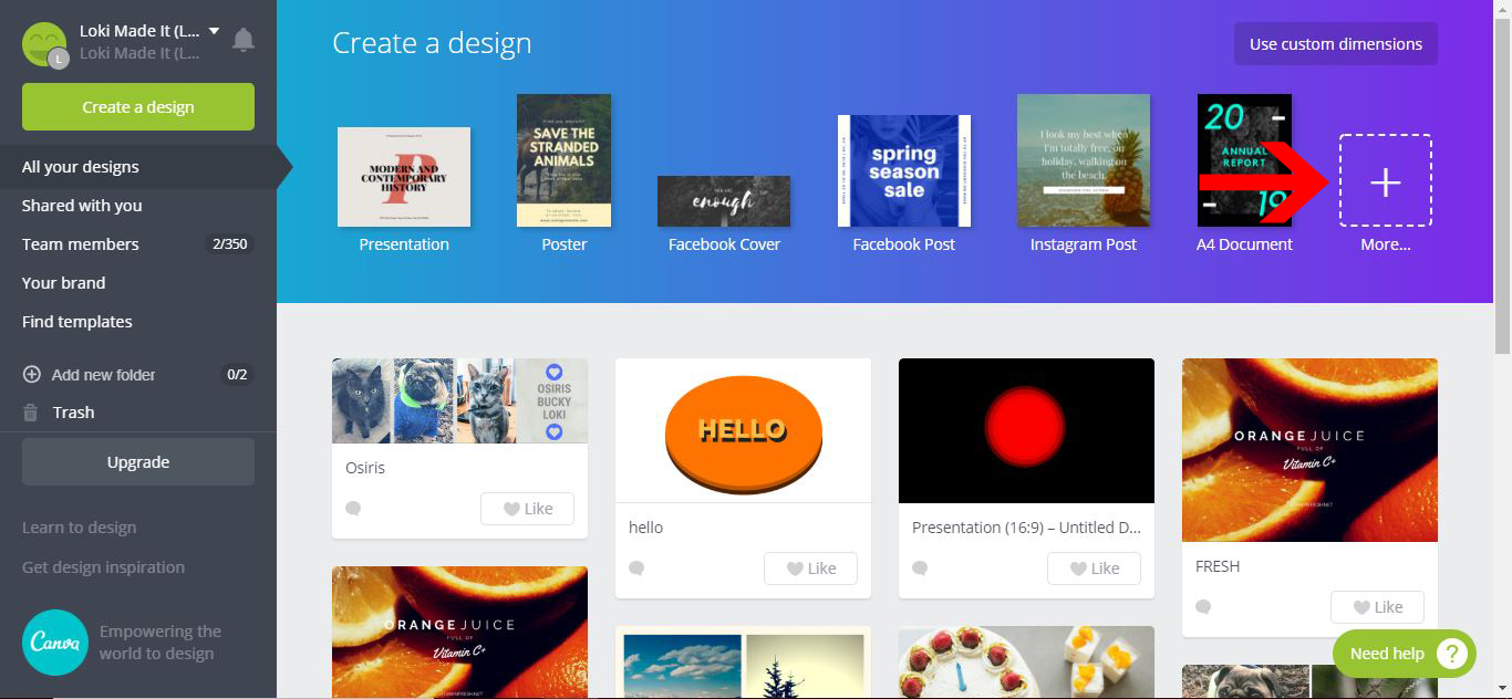 Create a Blog image template in Canva. | Design Bundles