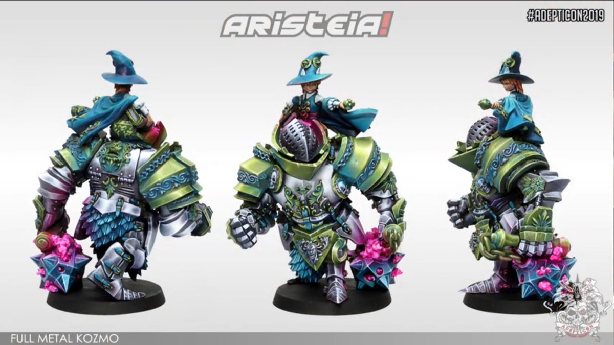 El Descanso del Escriba: Full Metal Kozmo, nueva skin para Aristeia!