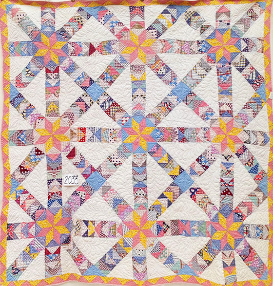 Cloud of Quilt Patterns: Tangled Cobweb