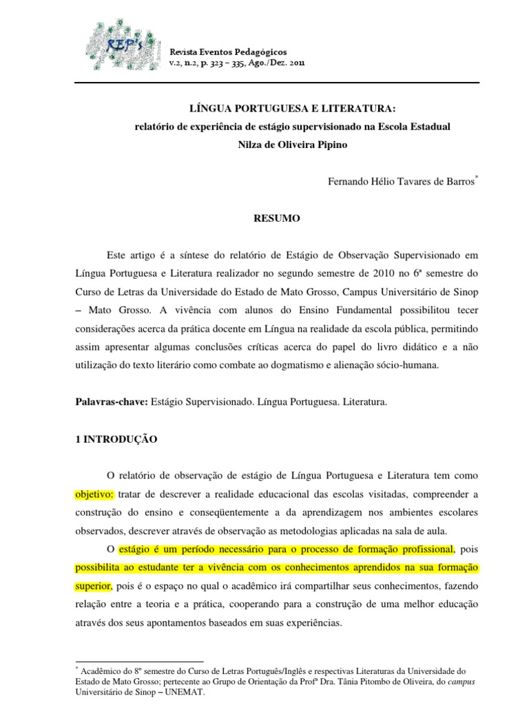 relatorio de estagio ensino fundamental 3° ano - wood scribd braxin relatorio de estagio ensino fundamental 3° ano - wood scribd braxin