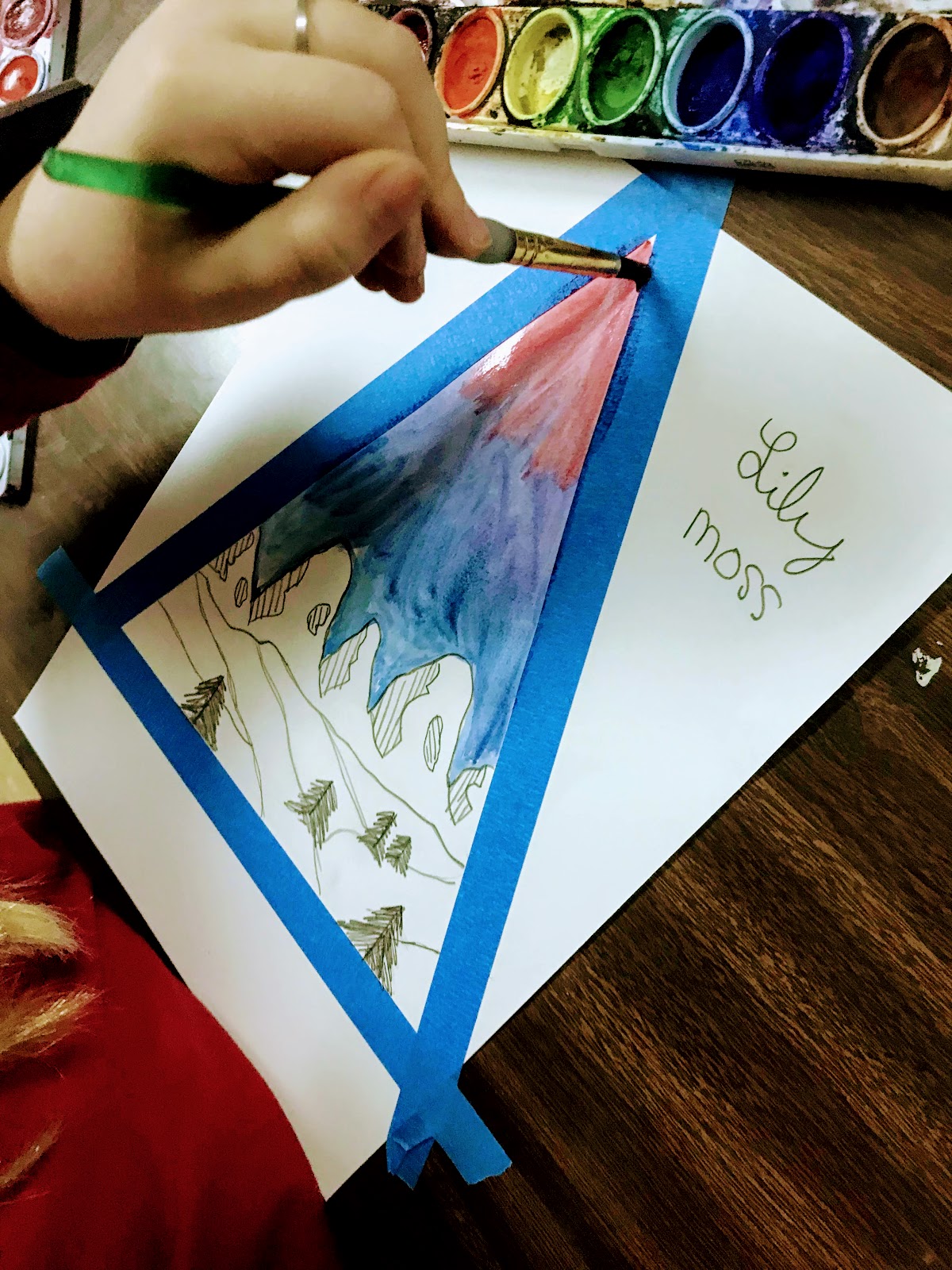 Elements of the Art Room: 4th & 5th grade Jen Aranyi inspired Winter ...