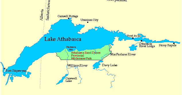 TURISMO IN CANADA: ATHABASCA SAND DUNES