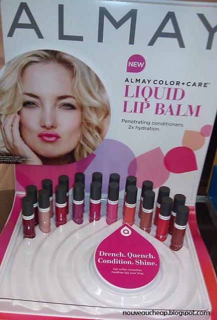 Spotted: NEW Almay Color + Care Liquid Lip Balms (and more) | Nouveau Cheap