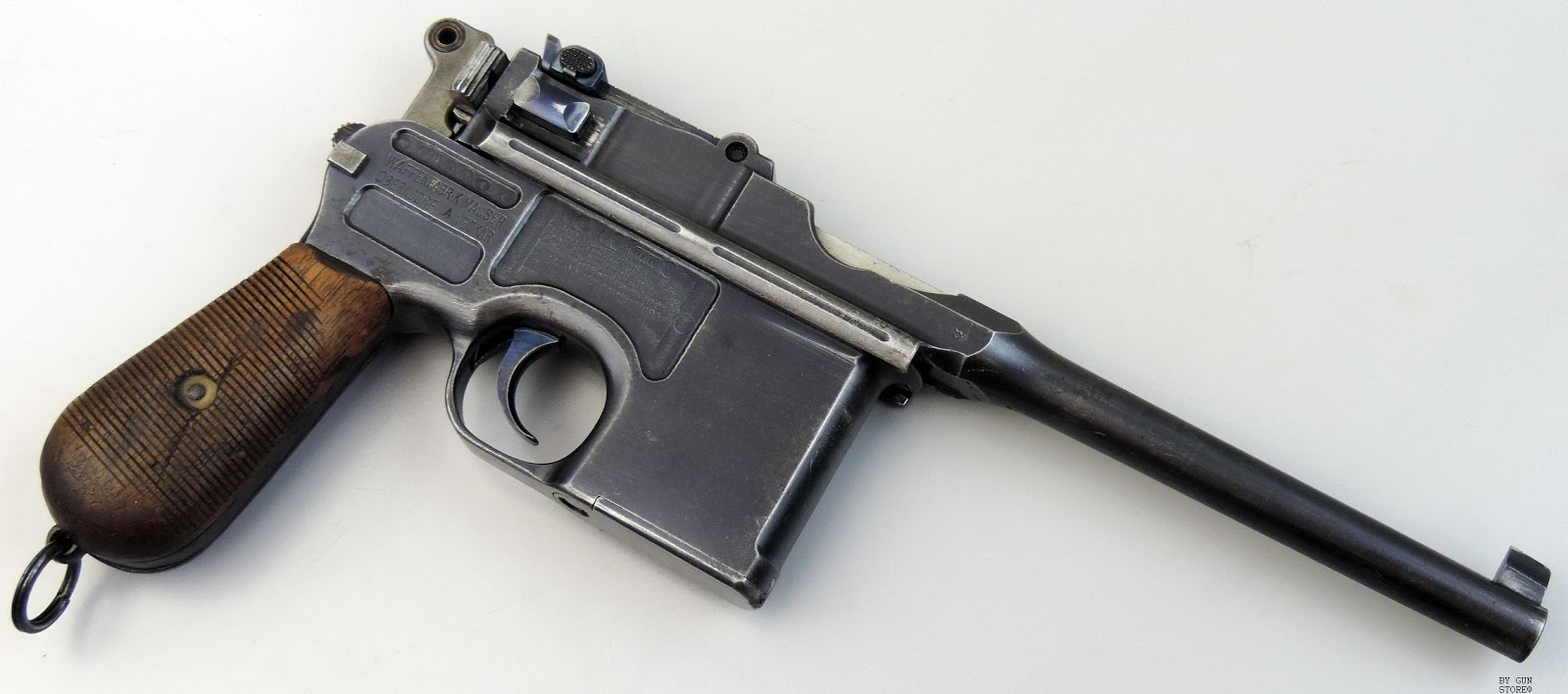 Armi usate web portal: Pistola Mauser C96 mod. 12 cal. 7,63 Mauser anno 1916