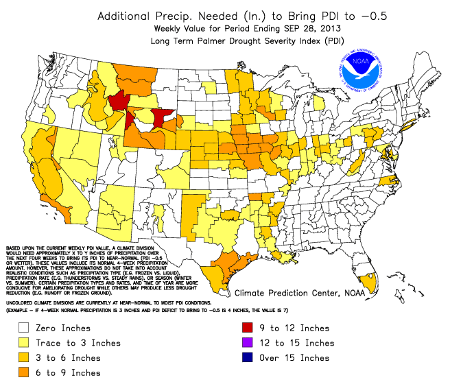MSE CREATIVE CONSULTING BLOG: Drought Map and Rainfall Forecast