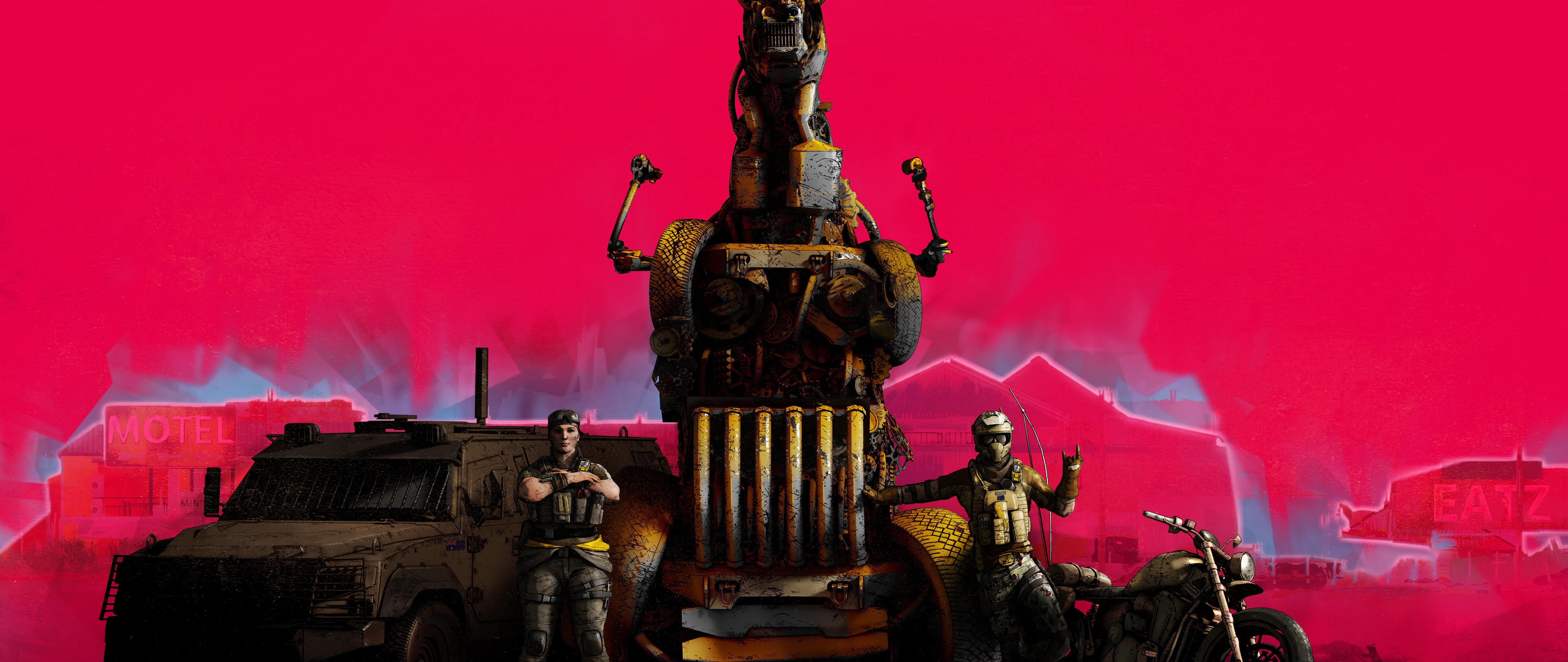 Rainbow Six Siege, Gridlock and Mozzie, Operation Burnt Horizon, 8K, #3 ...