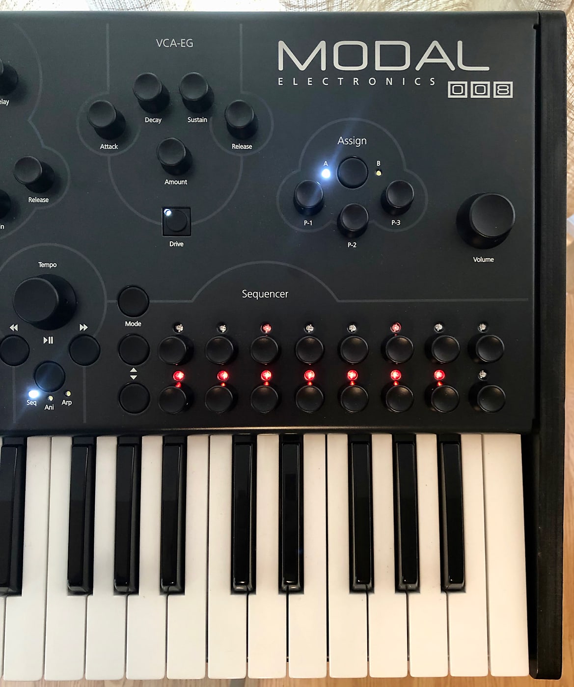 MATRIXSYNTH: Modal Electronics 008 - Digital Effects Card Installed