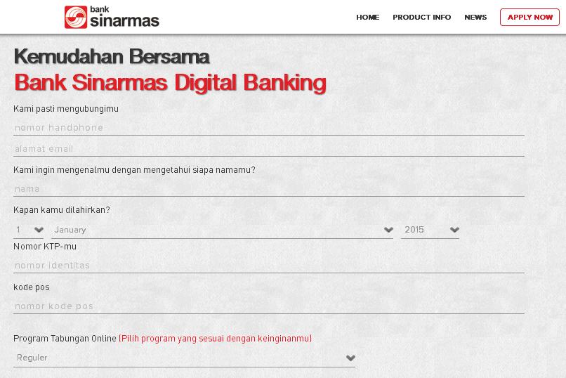 Digital Banking di Bank Sinarmas - Cerita Manda