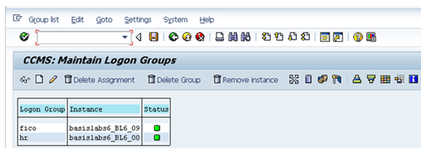SAP Basis Tutorials: Logon group configuration in SAP