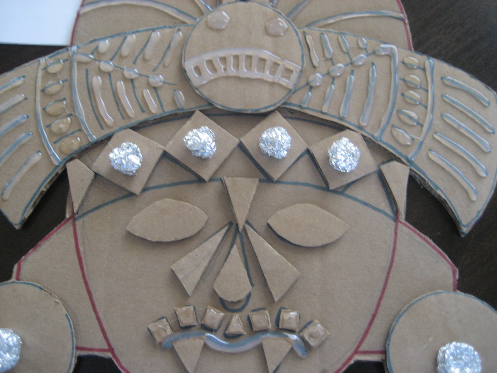 MY WORK and Play: Aztec Mask