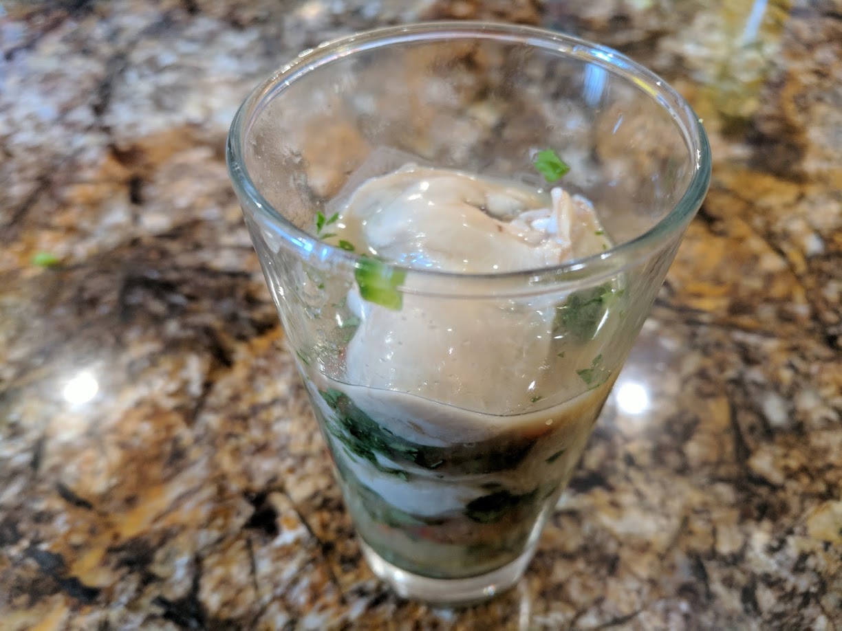 Chef Bolek: Mexican Oyster Cocktail