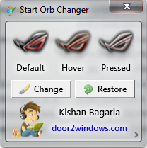 Windows 7 Start Orb Changer v5 ~ Premium Database Software