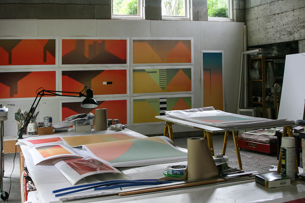 Liz Davidson / Artist Notebook: Studio Walls