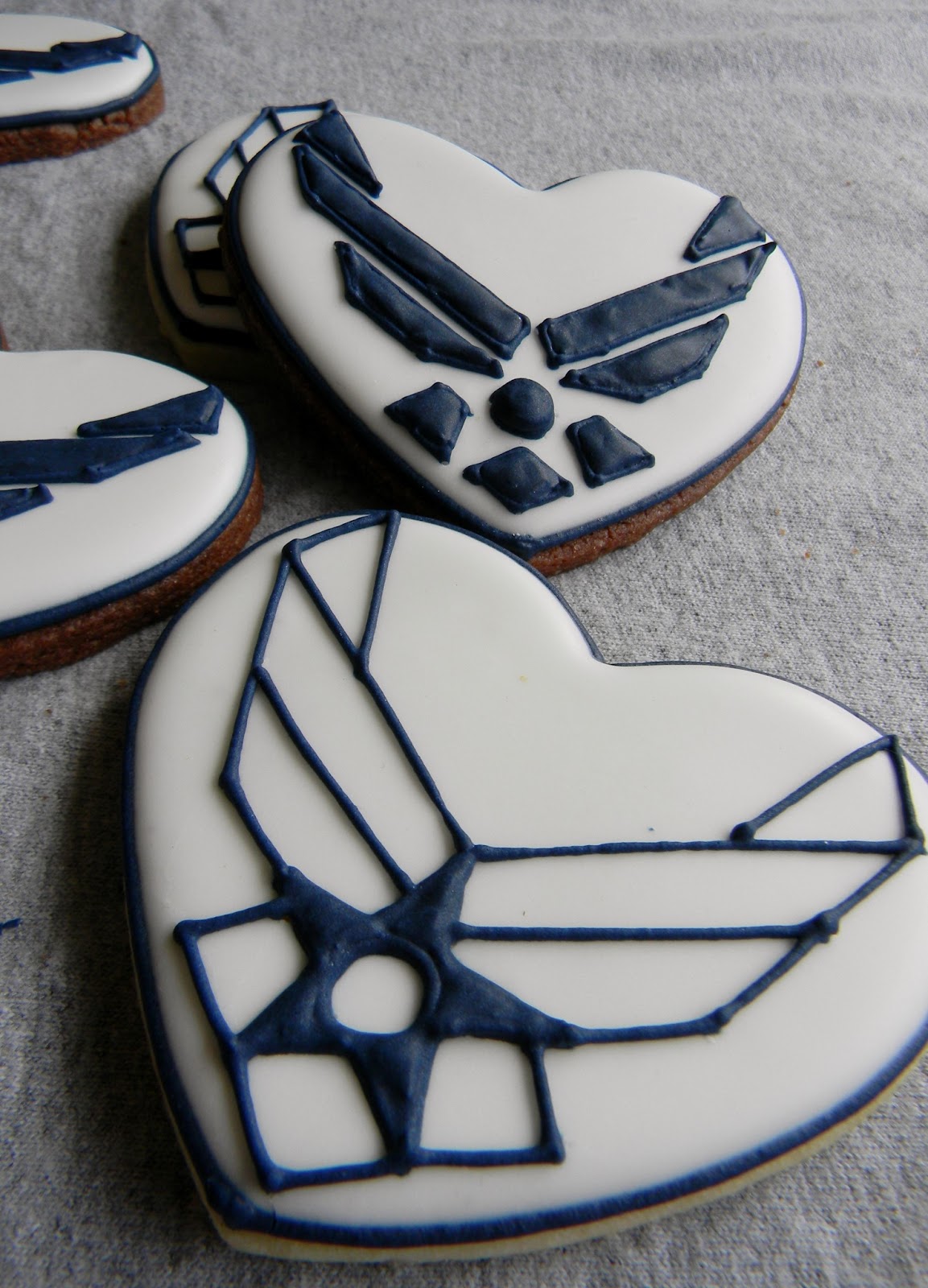 Sweet Melissa's Cookies: Happy Memorial Day: Air Force Cookies