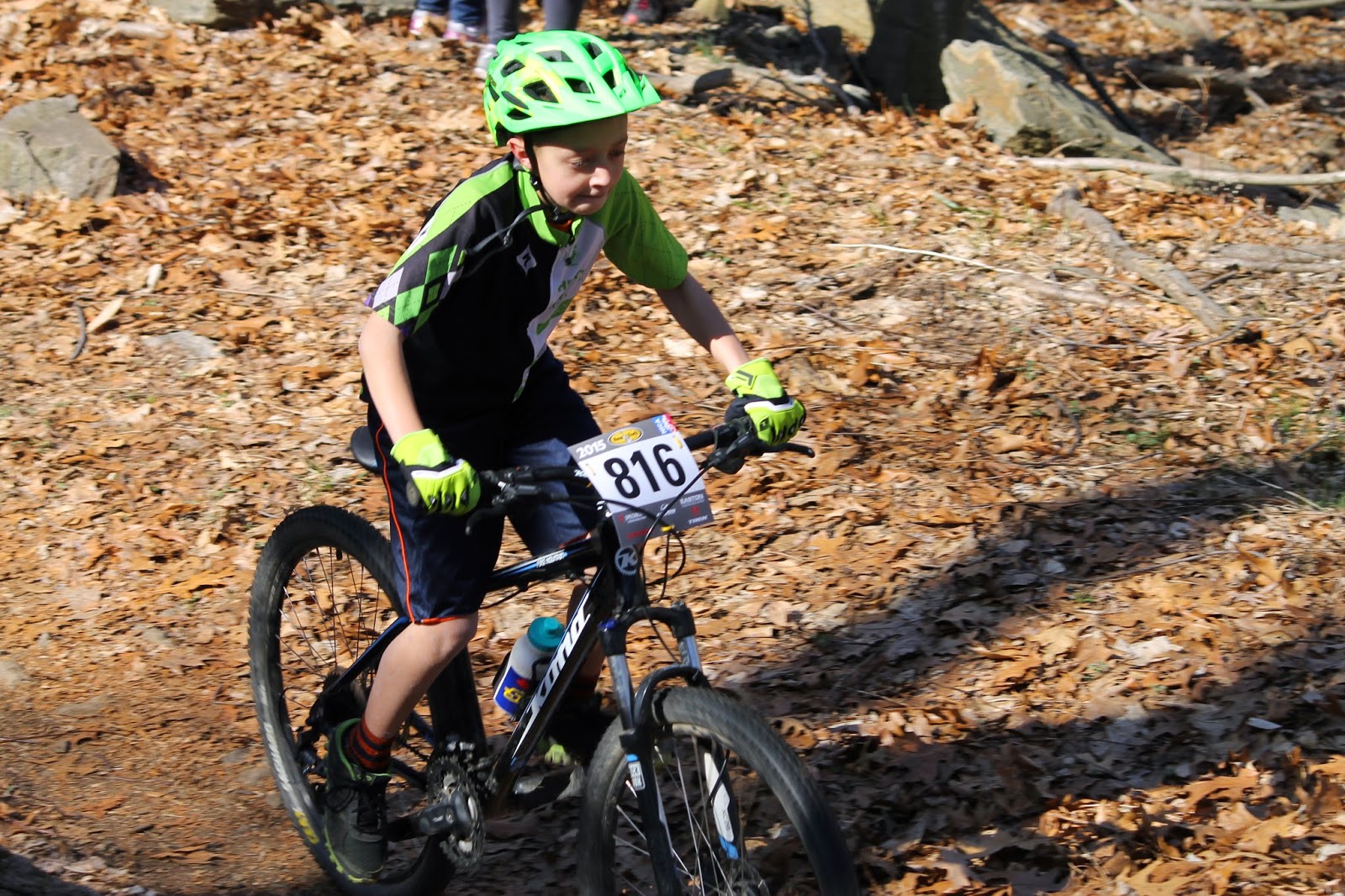 Brownsey Family: Oliver Mountain Bike Race