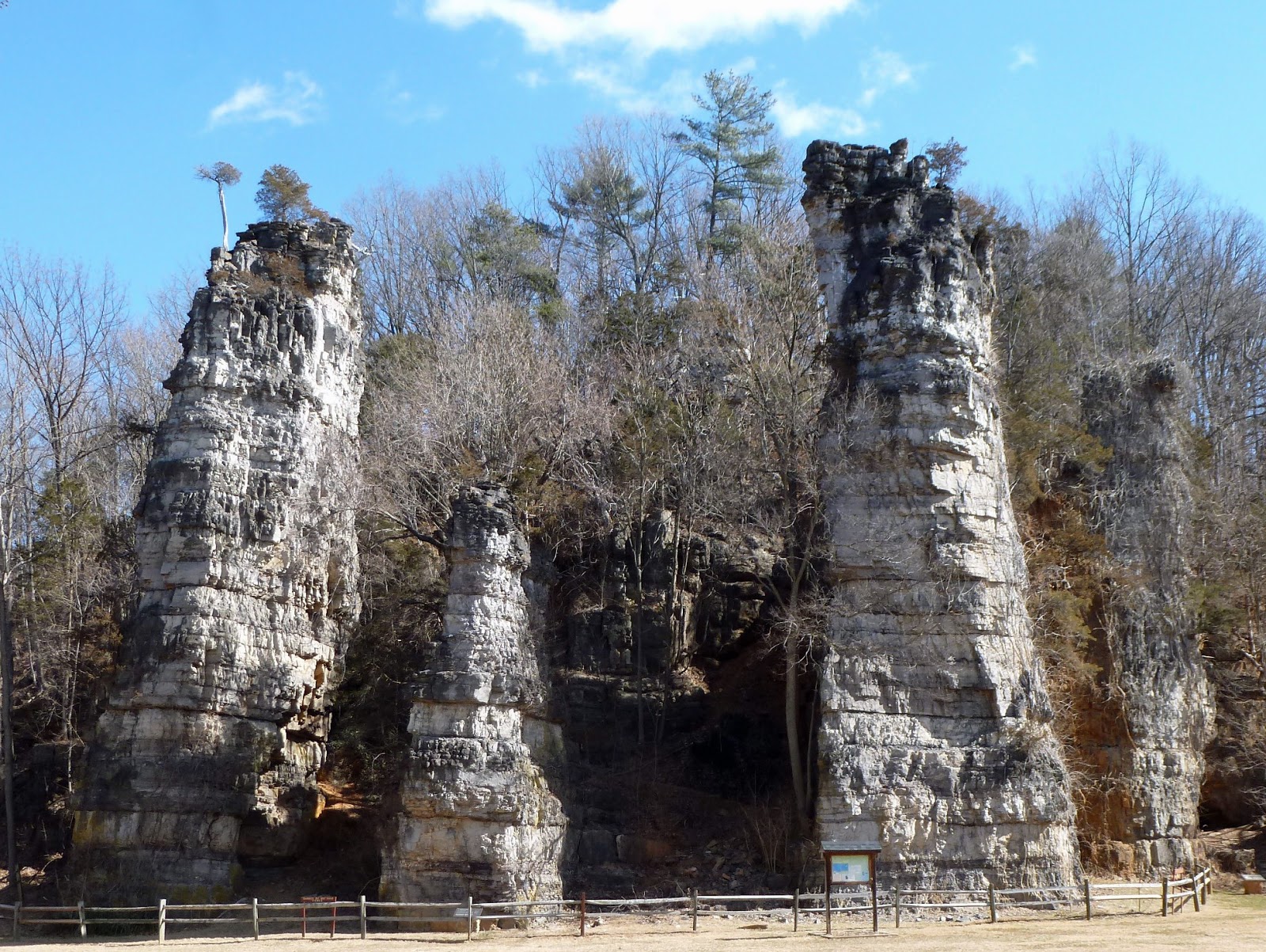 The Continuing Adventures of Eric, Noelle and Sierra: Natural Chimneys ...