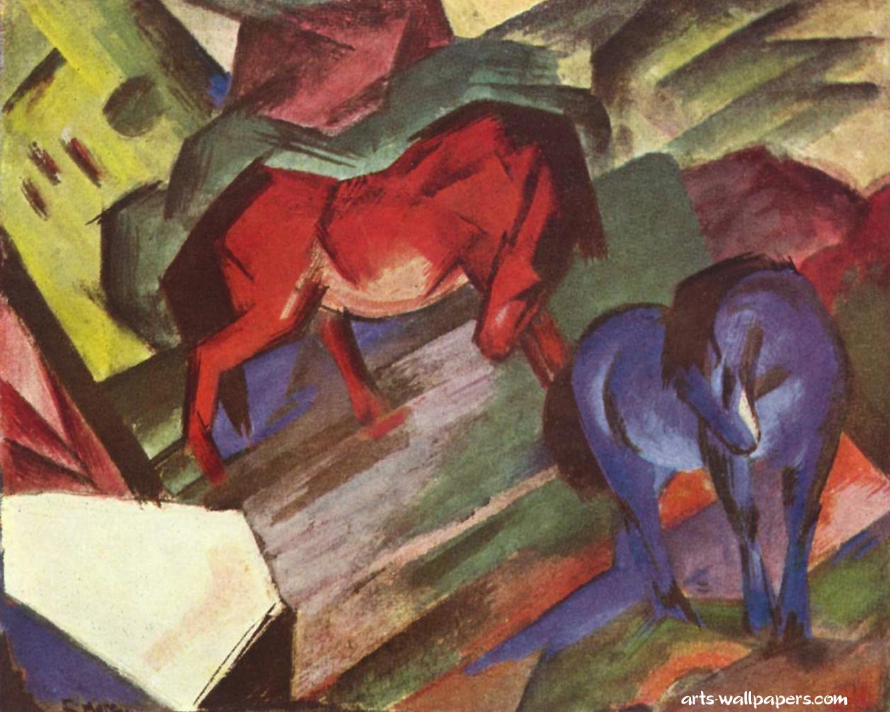 Art Wallpapers Hd: Franz Marc Wallpapers