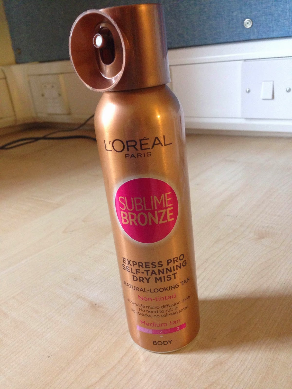 Loreal Sublime Bronzer Spray - Captions Tempo