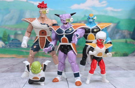 Dennis-Toys: Ginyu Force ギニュー特戦隊 Action Figures
