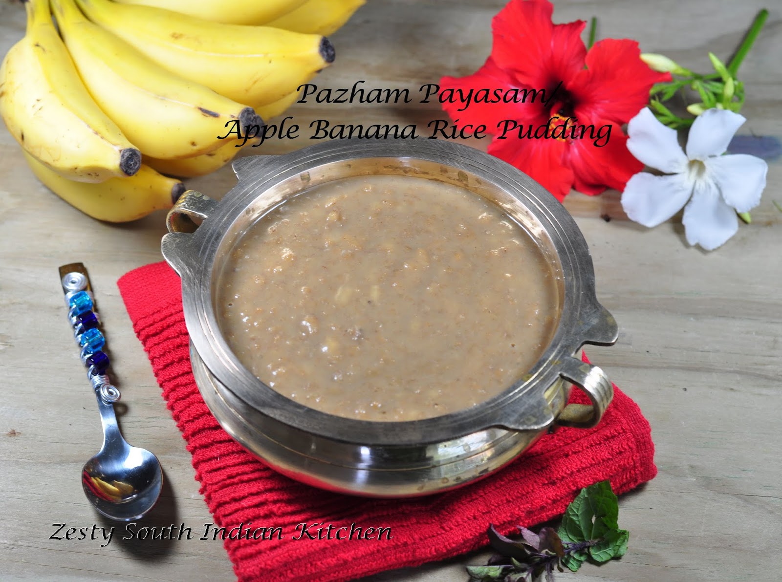 Pazham Pradhaman/ Pazham Payasam/ Apple Banana Rice Pudding: Aranmula ...