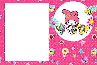 My Melody Birthday Party: Free Printable Invitations. - Oh My Fiesta ...