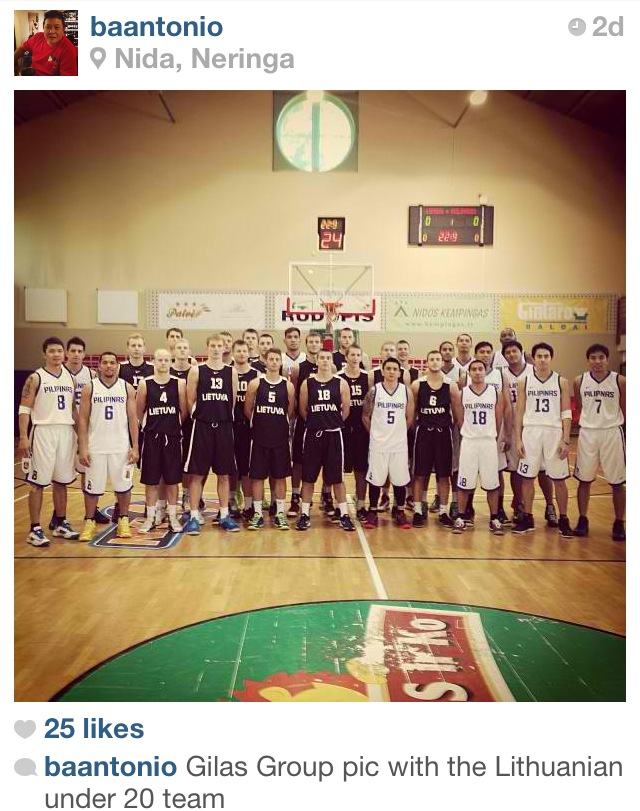 Mico Halili: Gilas Training Camp in Lithuania. Gary David becomes a ...