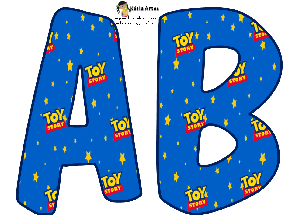 Alfabeto de Toy Story. | Oh my Alfabetos!
