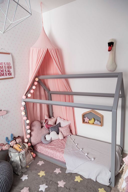 30+ CUTE AND COZY FLOOR BED DESIGNS FOR KIDS - Bathroom İdeas