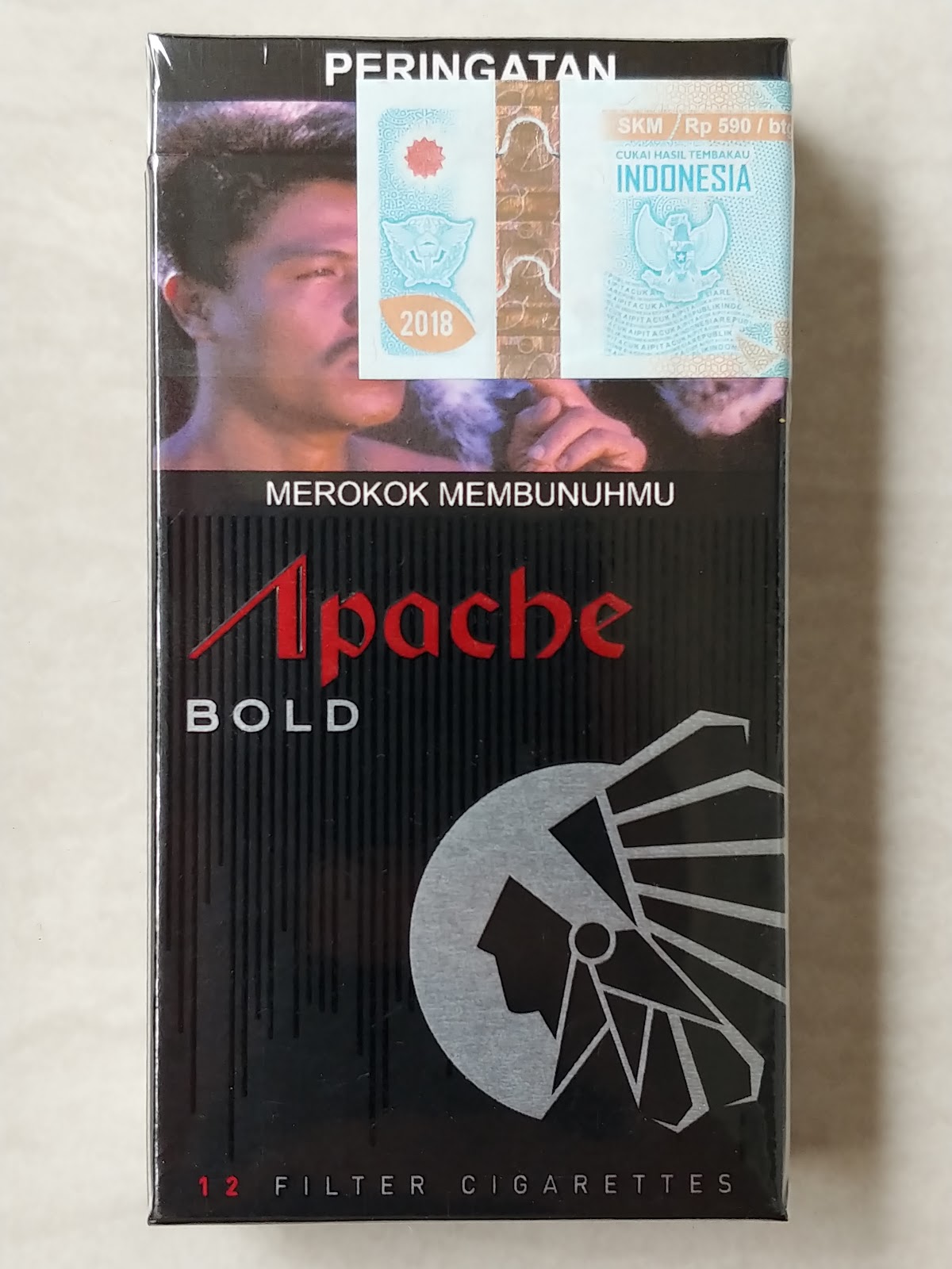 Apache Bold isi 12 dan 16 Batang, SKM Medium Tar Pertama Dengan ...