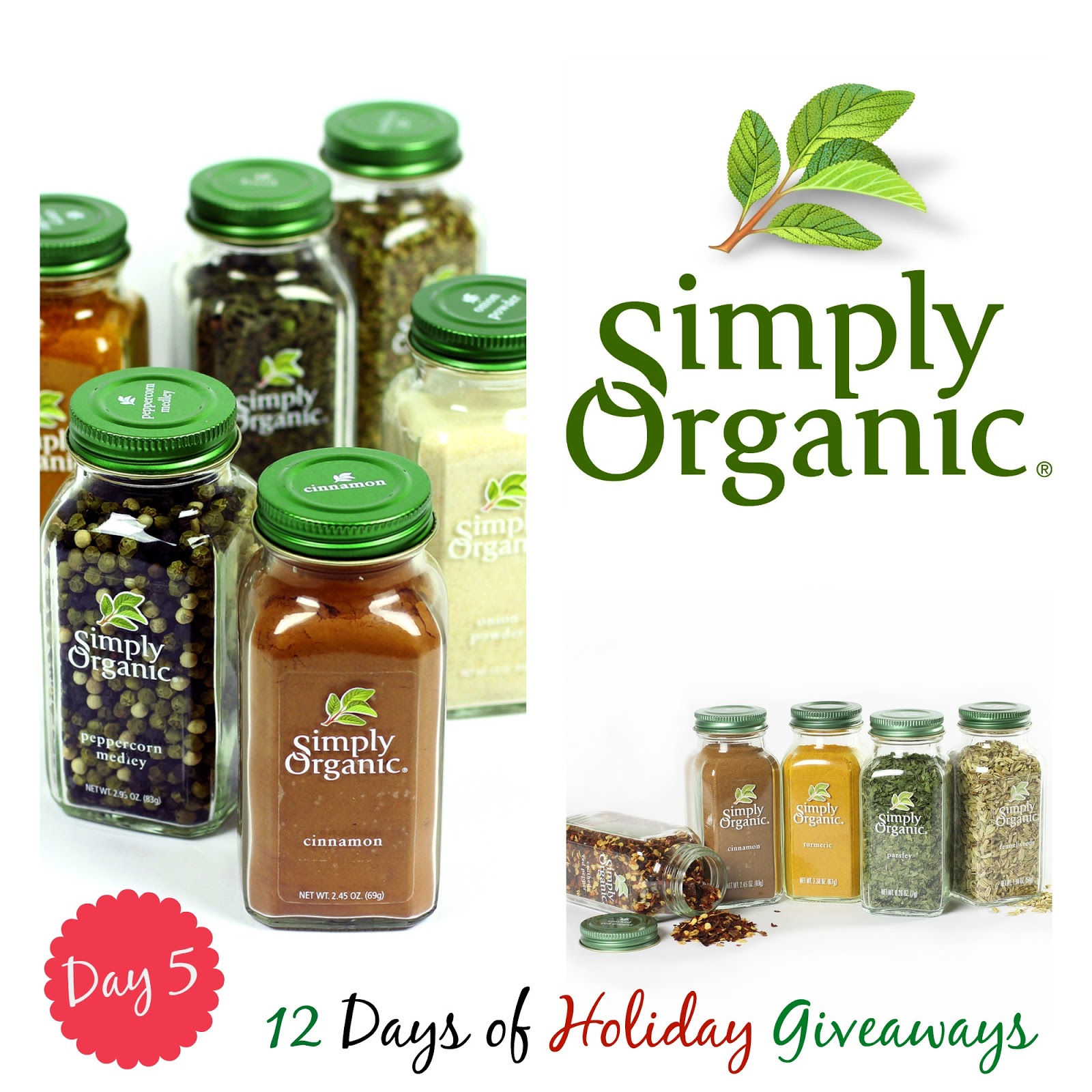 Simply Organic Full Set of New Spices Giveaway | Ally's Sweet & Savory Eats