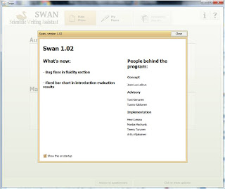 Sir Cheng's Blog: Swan - Scientific Writing Assistant