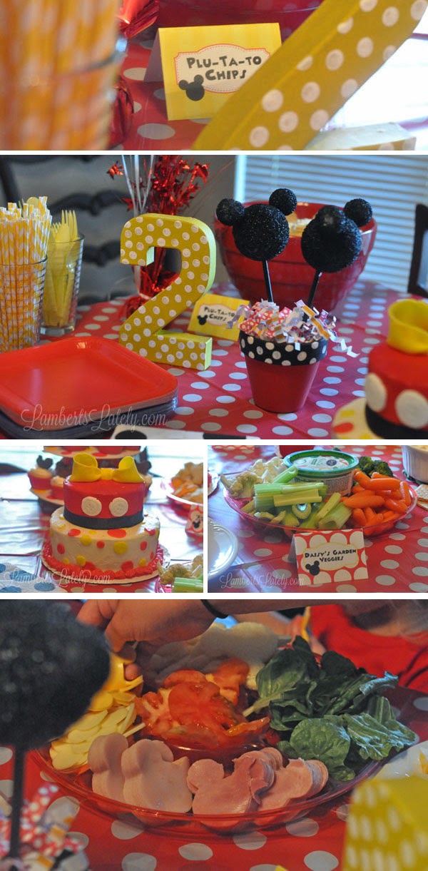 Mickey Mouse Clubhouse Party Food Ideas