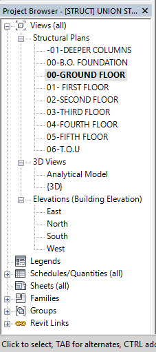Revit® Structure - Linking an Architectural Model and Copying Shared ...