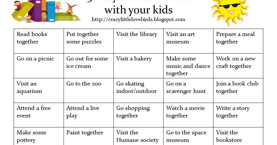 30 days of adventures with your kids.- Free printable included