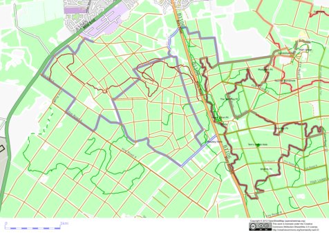 Cottenham Cyclist: Thetford MTB Map - an early look