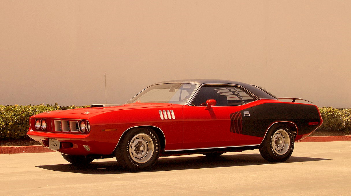 MUSCLE CAR COLLECTION : 1971 Plymouth Barracuda "Cuda" Hemi Sports Coupe