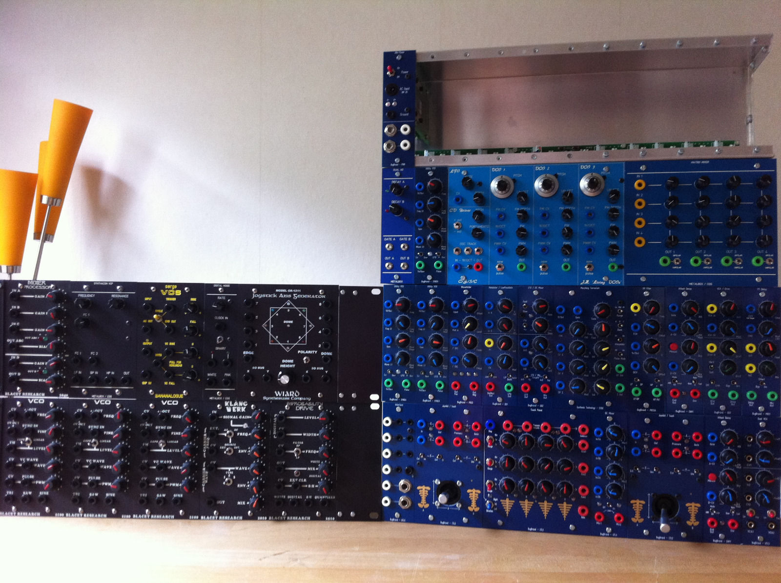 MATRIXSYNTH: Mixed Frac Rack Format Modular System w/ Rare Modules