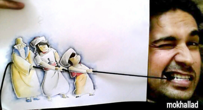 Mokhallad Habib Combines Drawings And Real Life