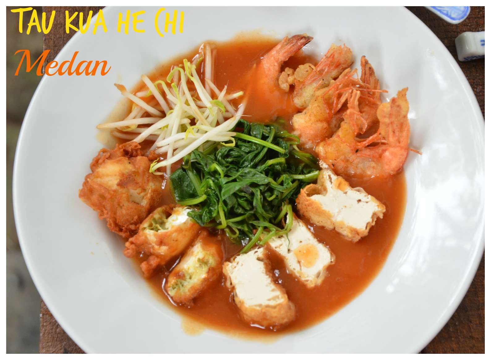 Indonesian Medan Food: Tau Kua He Chi Medan