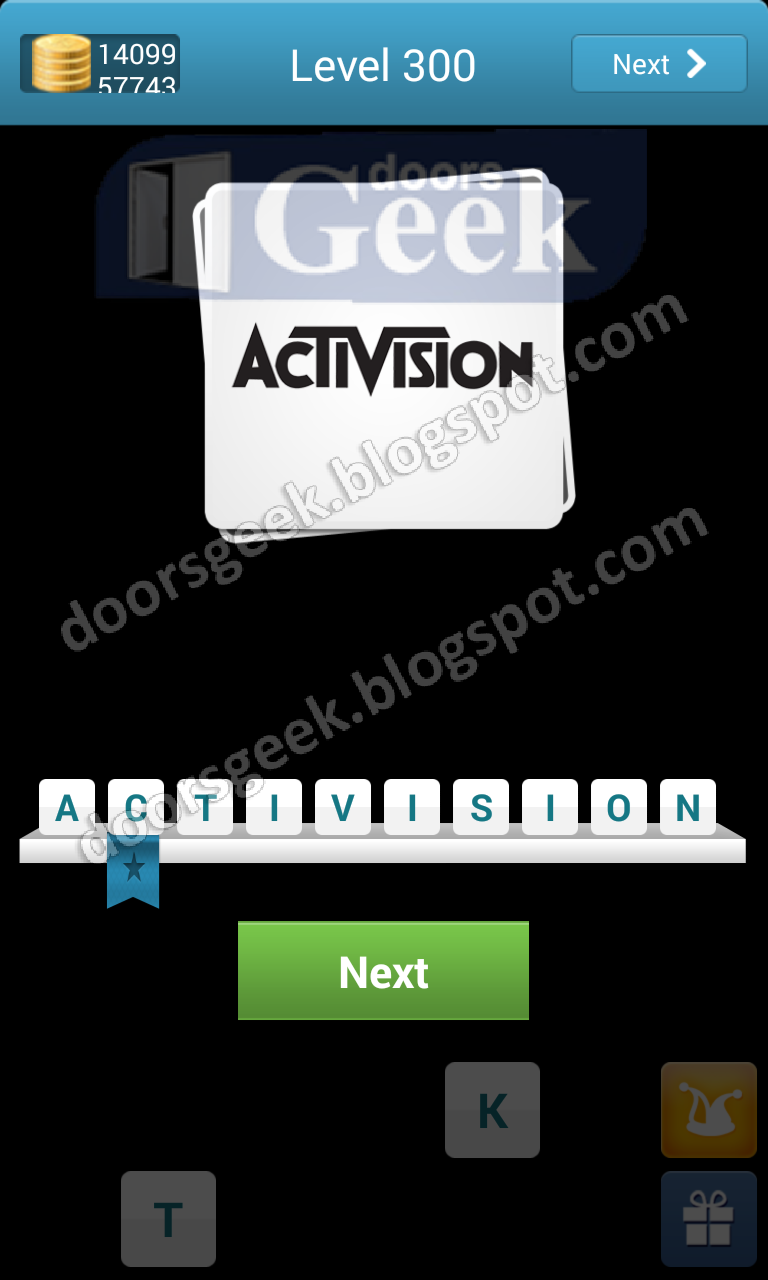 Logo Quiz Level 300 by Mangoo Games ~ Doors Geek