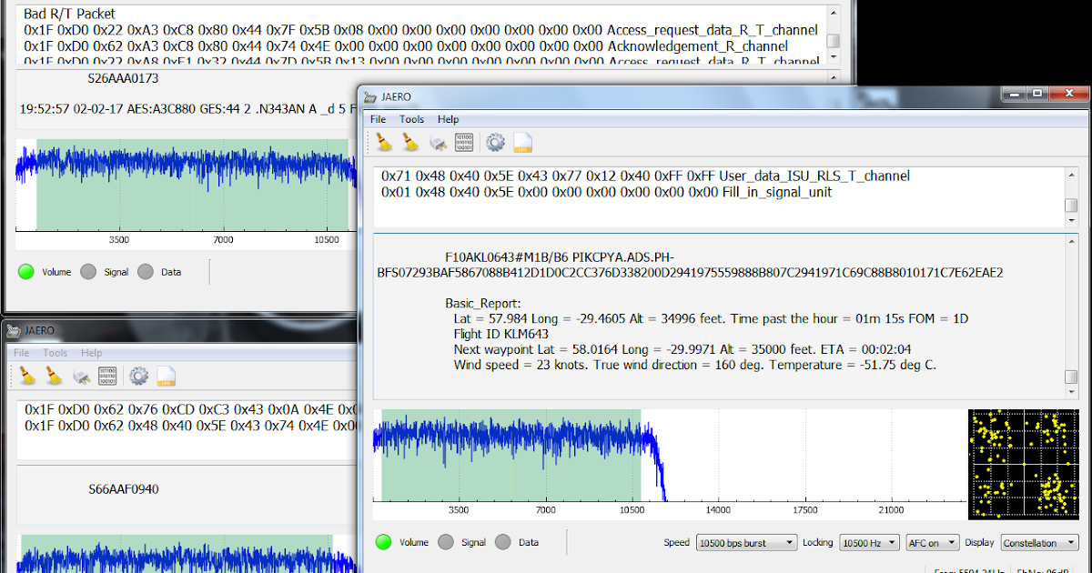 RadioCommunications: Inmarsat: SDRPlay / SDR-Console / JAERO - Bande-C