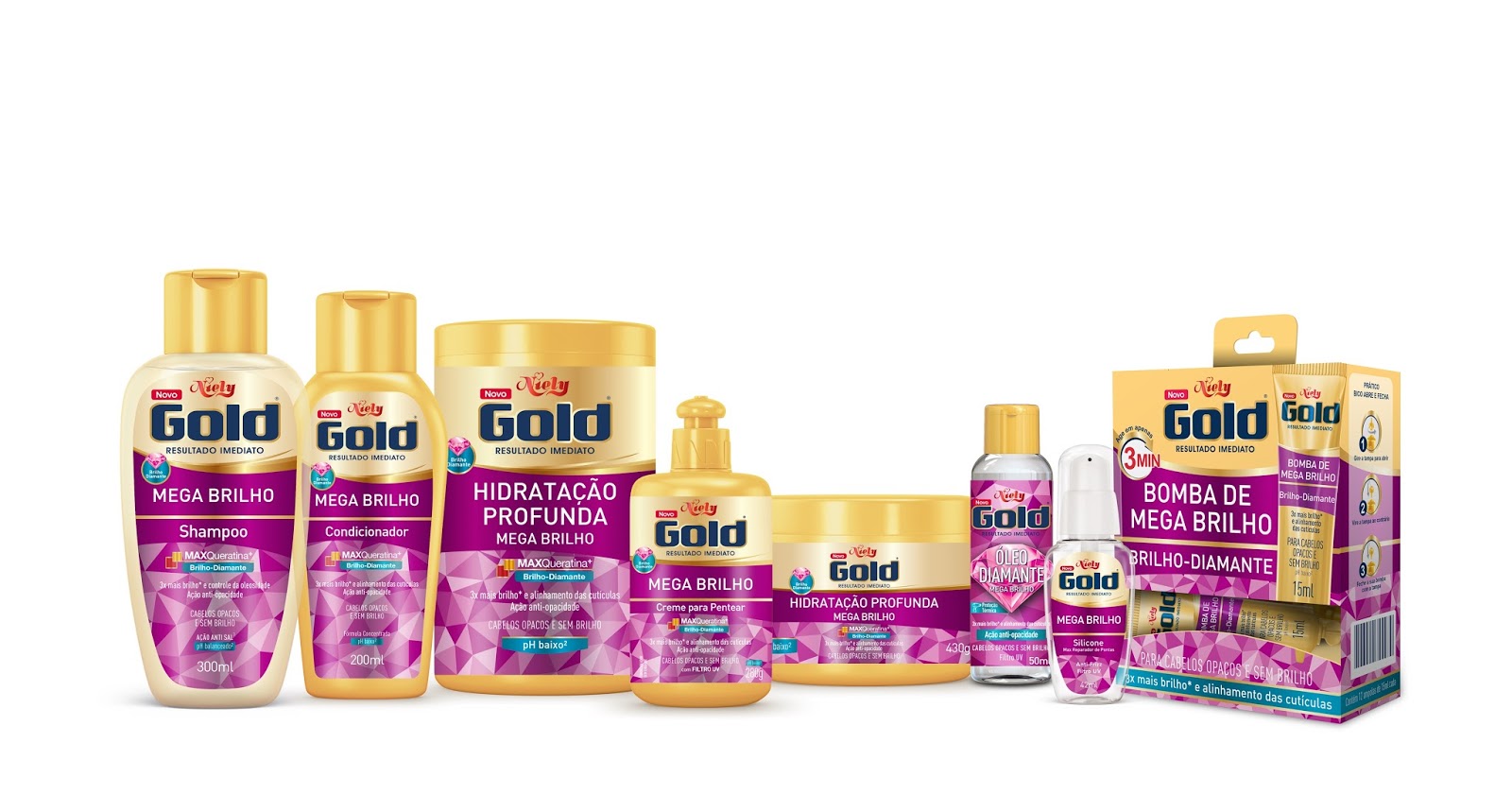 Niely Gold Mega brilho | Lançamento - Amanda Mauro