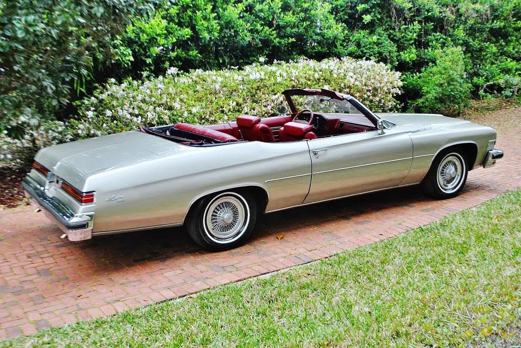 All American Classic Cars: 1974 Buick LeSabre Luxus 2-Door Convertible