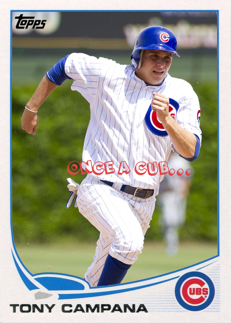 Once a Cub: 2013 Topps Tony Campana Factory Team Set