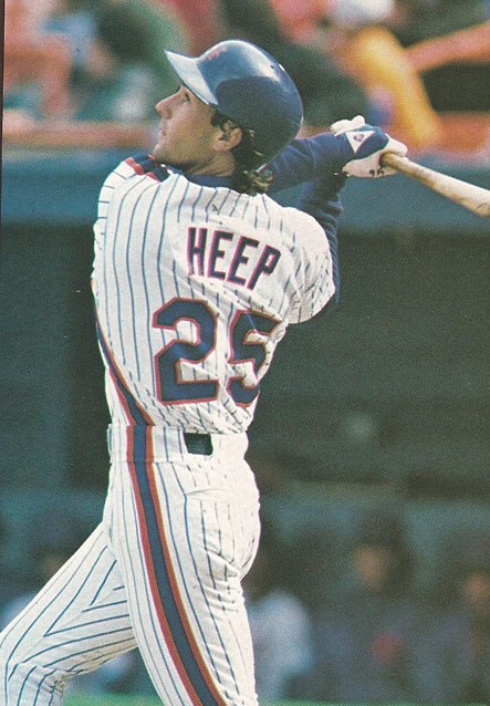 Danny Heep: 1986 World Champion Mets Outfielder / Pinch HItter (1983-1986)