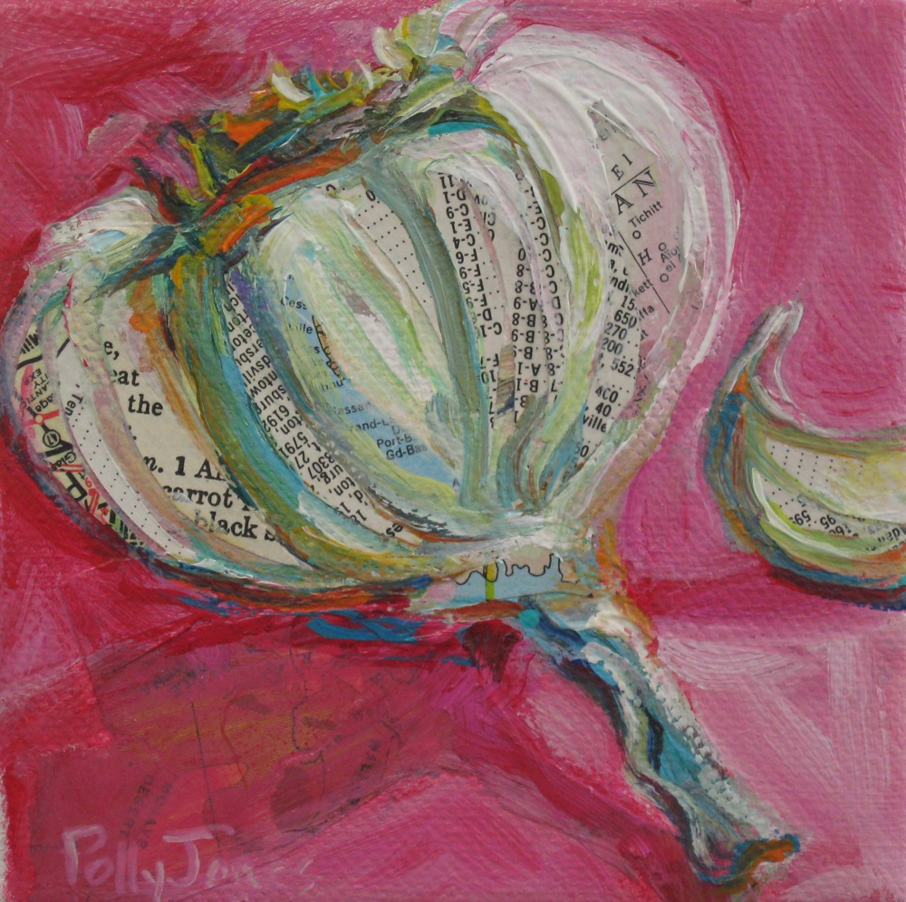 Small Wonders Daily Paintings by Polly Jones: Taking My Art to the T&P